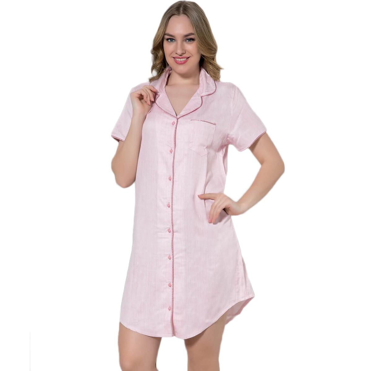 Fancy Exclusive İpek Saten Bayan Gecelik Gecelik Pijamaevi